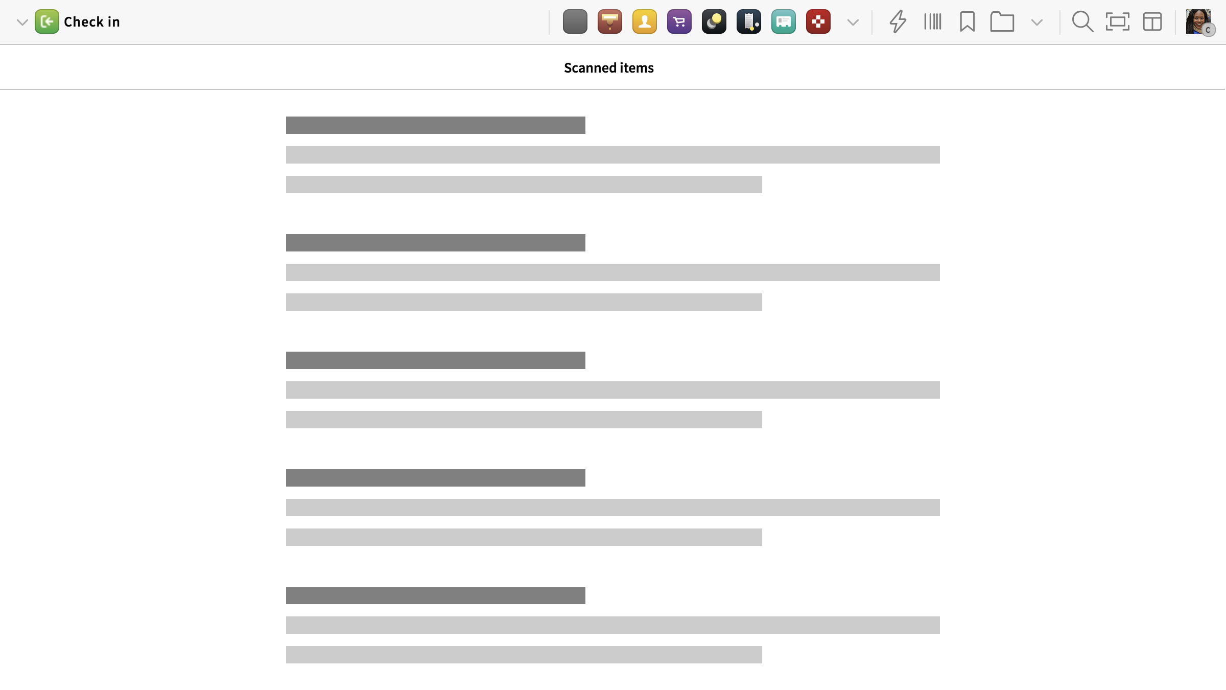 Check In · Folio Ux Docs · Ux Prototypes Guidelines And Assets