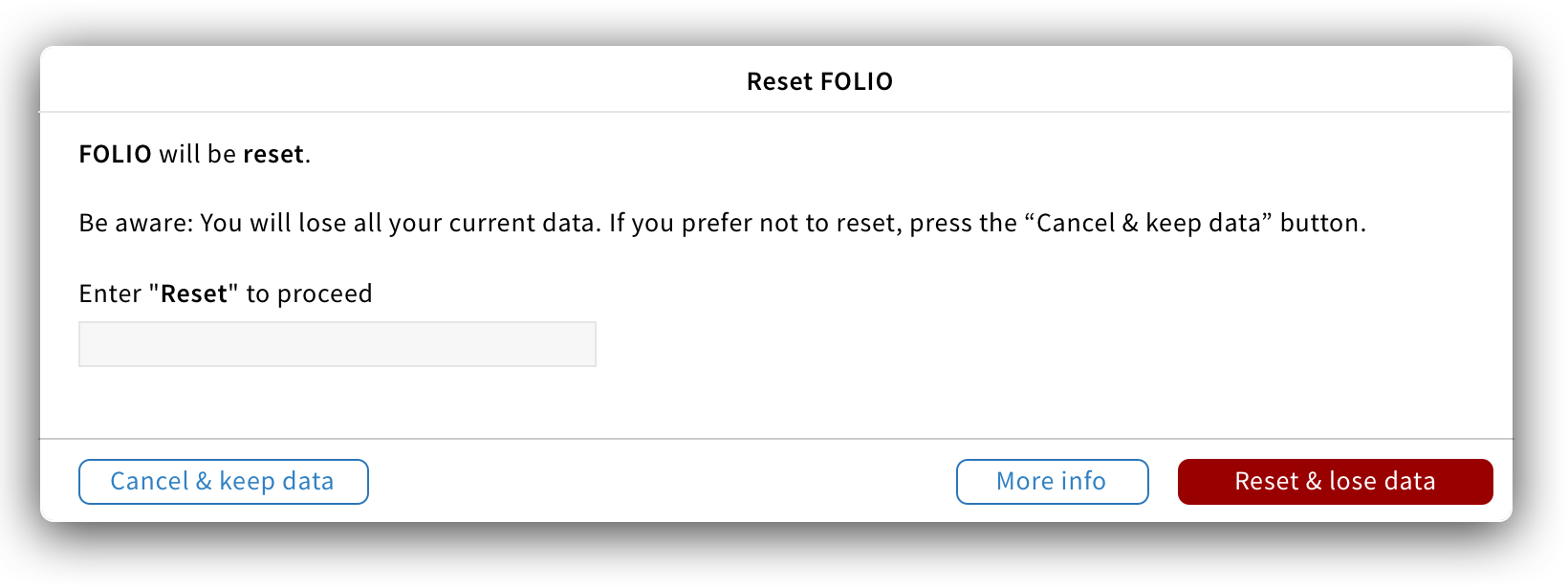 Confirmation Modal Ux Pattern · Folio Ux Docs · Ux Prototypes Guidelines And Assets